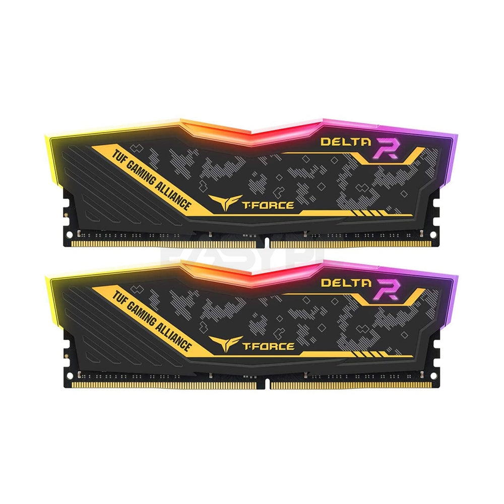 Team Elite TForce Delta TUF 16GB 2x8 3200mhz Ddr4 RGB Gaming Memory ...