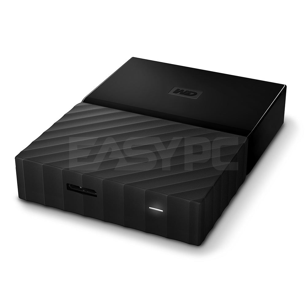 Western Digital My Passport 4tb 2.5 External Hard Disk Drive Black – EasyPC